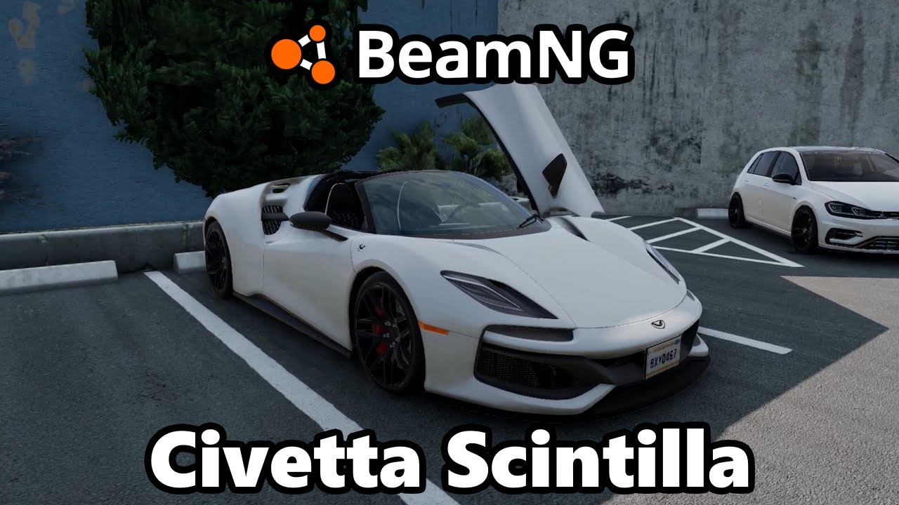 V8 Civetta Scintilla - BeamNG - TEST DRIVE - YouTube