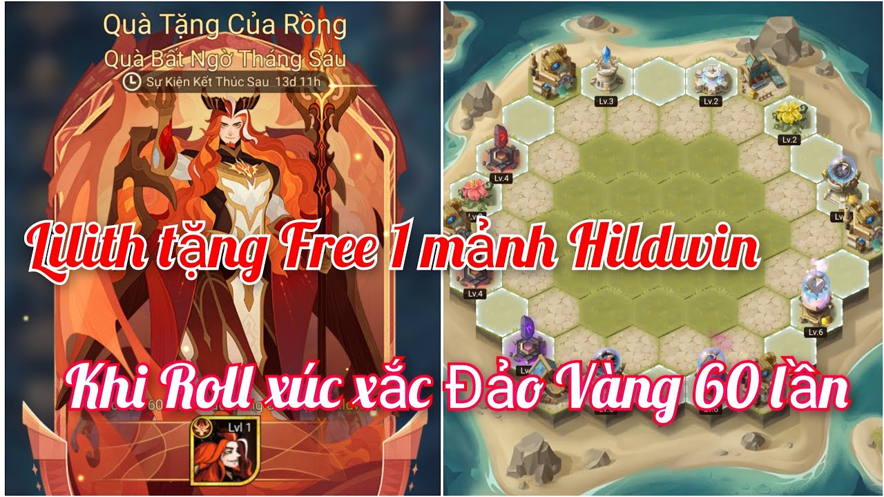 Afk Arena | Lilith tiếp tục tặng Free 1 mảnh Hildwin khi tham gia sự ...