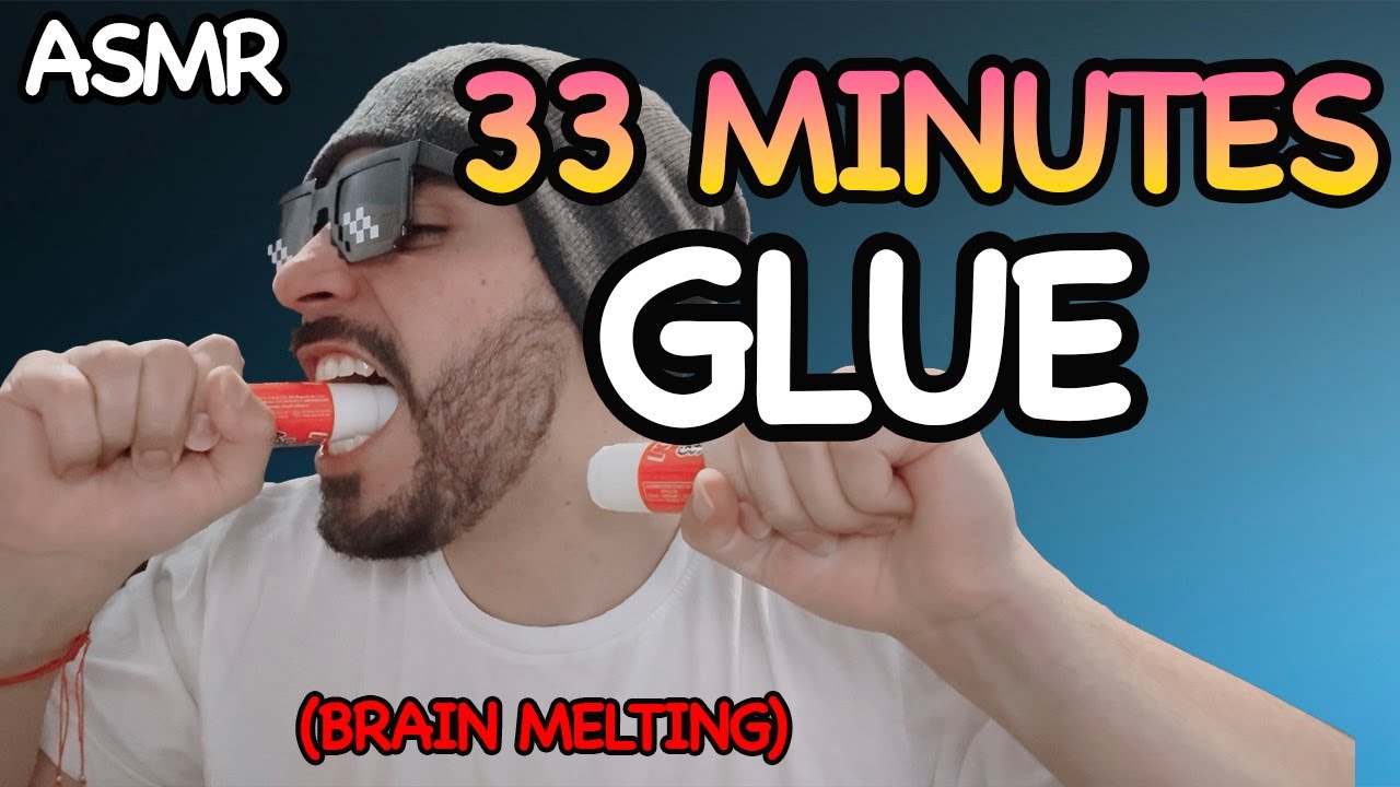 ASMR Glue on Microphone (Brain Melting 🧠) - YouTube