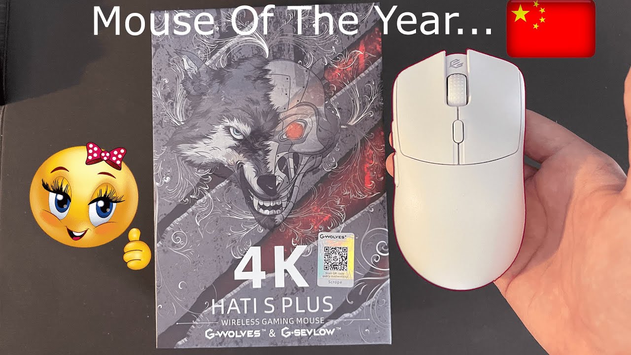 G-Wolves Hati S Plus 4k Mouse Review: Best Mouse Of The Year. - YouTube