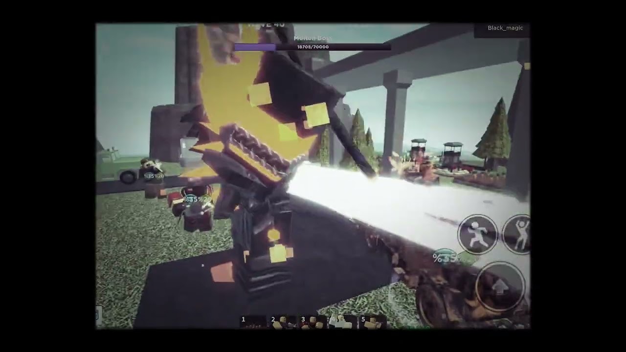 Molten boss tryna defeat R63 but… - YouTube