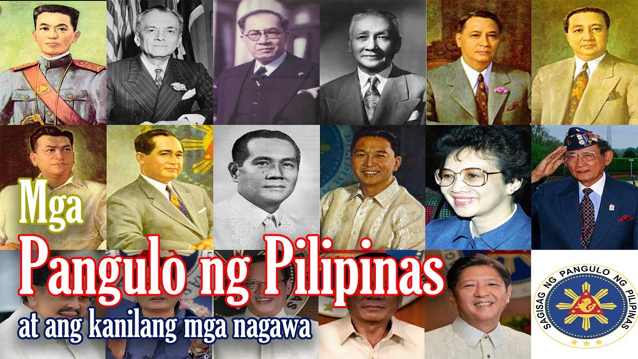 MGA PANGULO NG PILIPINAS - YouTube