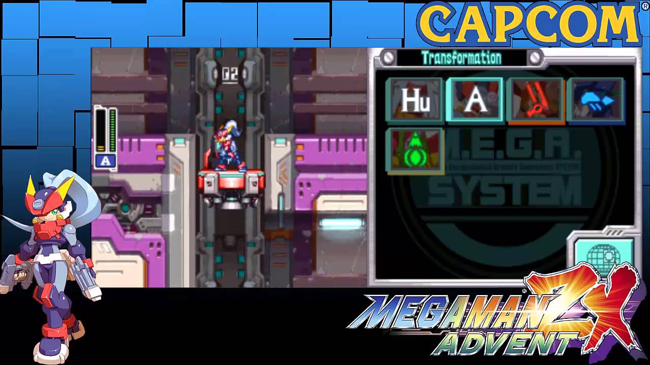 Megaman ZX Advent - Model F "Atlas" (Ashe) - YouTube