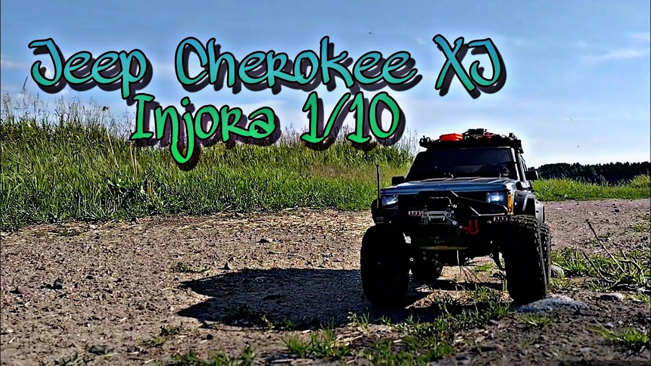 Катаемся на полях. Jeep Cherokee XJ Injora 1/10 - YouTube