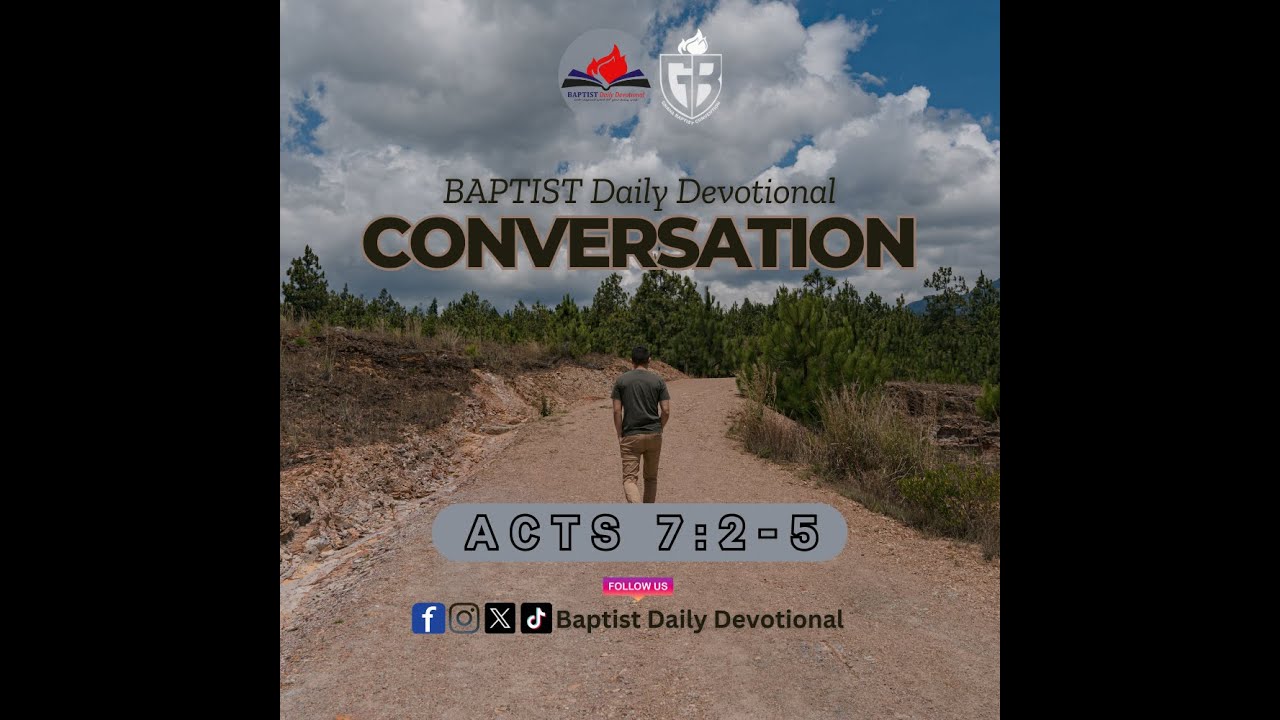 𝔹𝔸ℙ𝕋𝕀𝕊𝕋 Daily Devotional CONVERSATION 250324 - YouTube