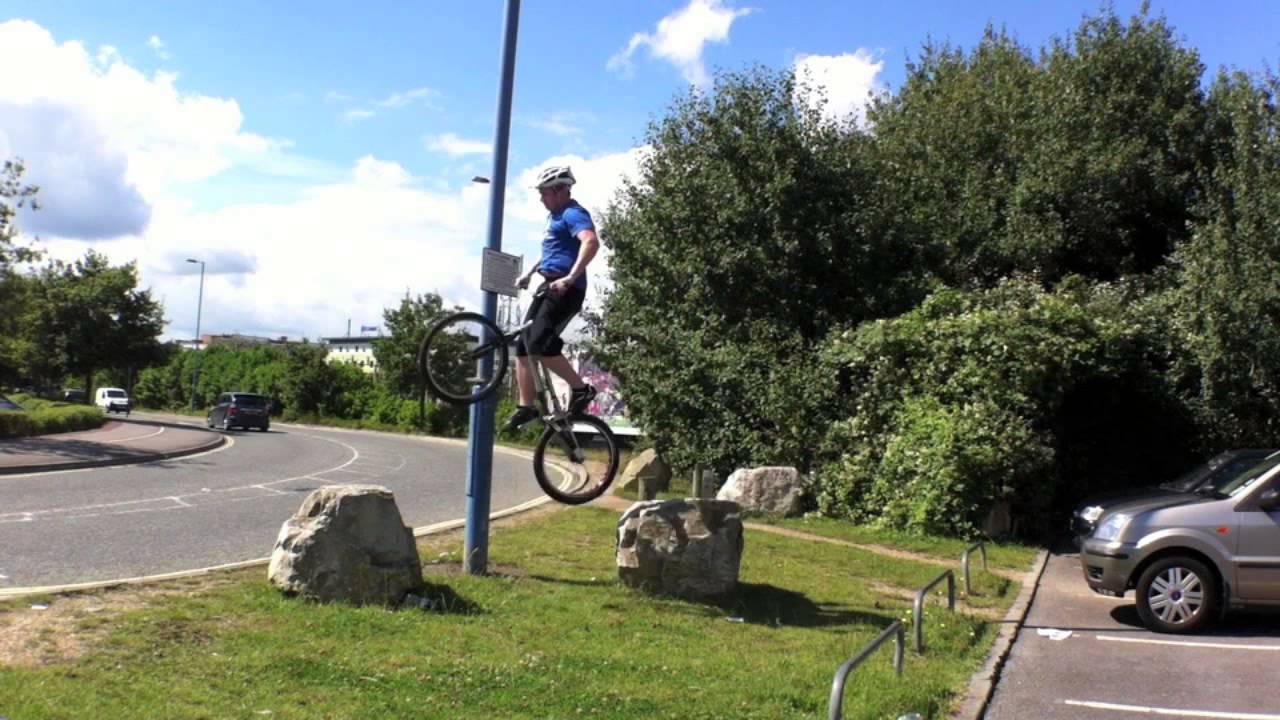 Bike Trials - Echo Pure 24" - Paul Turner - Trial - YouTube