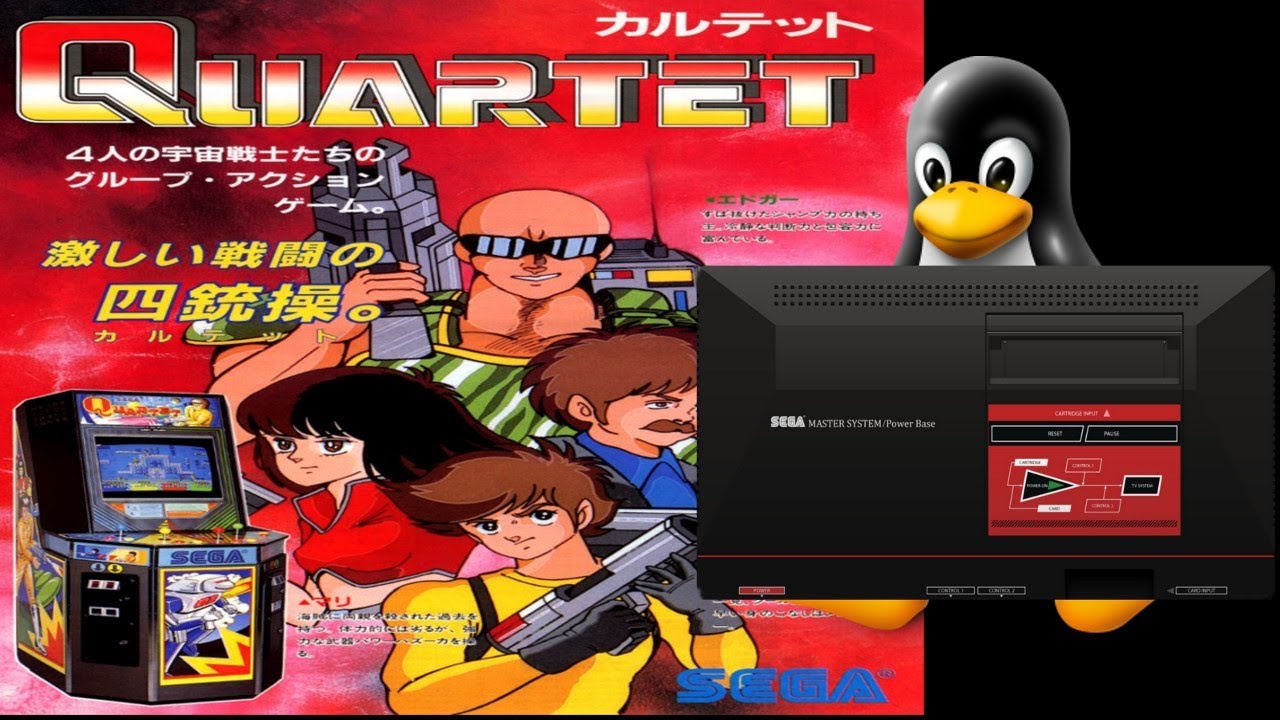 Double Target / Quartet : Master System/SEGA Mark III (Game Play) - YouTube
