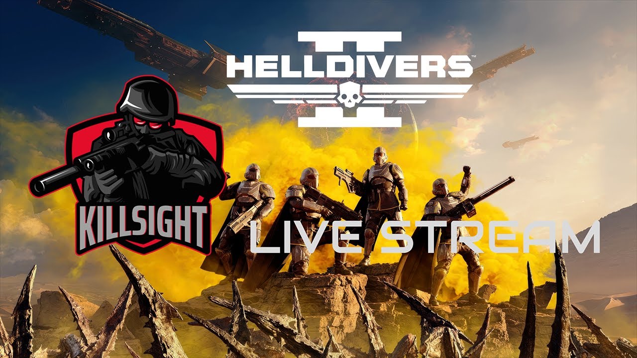 Helldivers2 Live stream Coop - YouTube