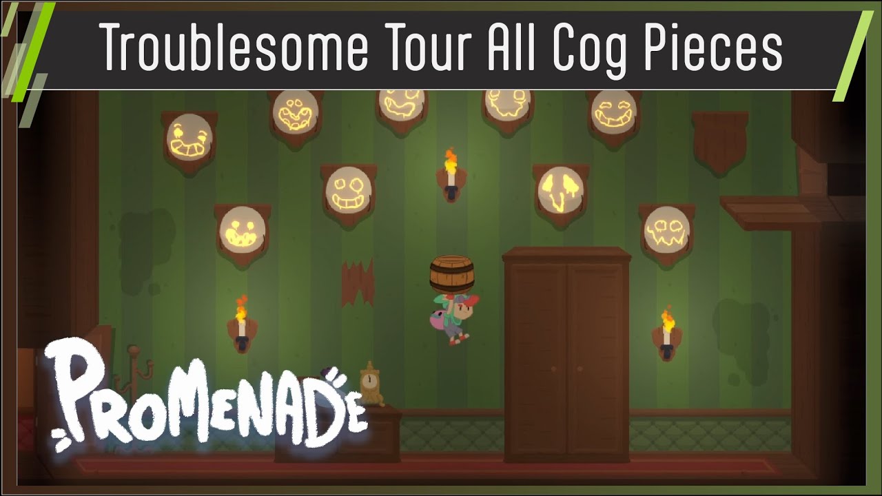 Promenade - Troublesome Tour (Level 10) - All Cog Pieces (PS5/Xbox ...