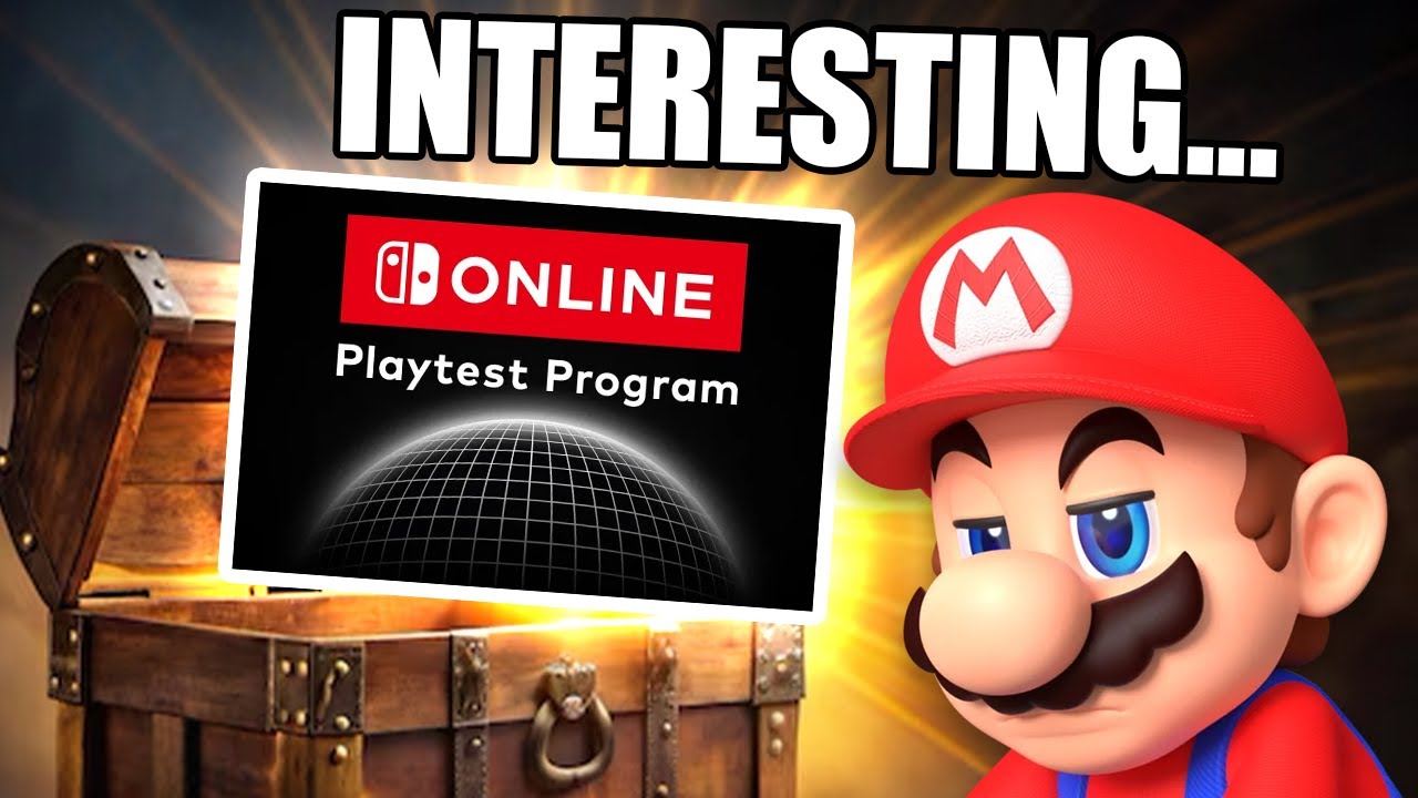 The Nintendo Switch Online Playtest Leaked Online - YouTube