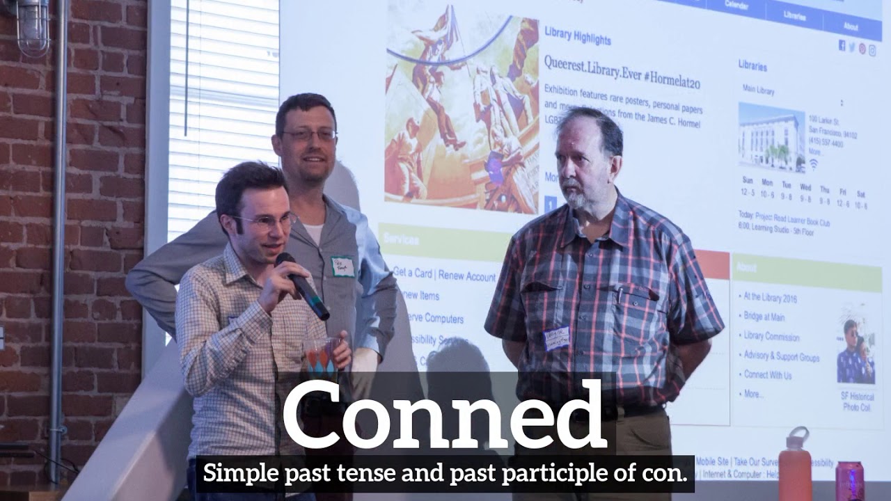 What is Conned? | How to Say Conned in English? | How Does Conned Look ...