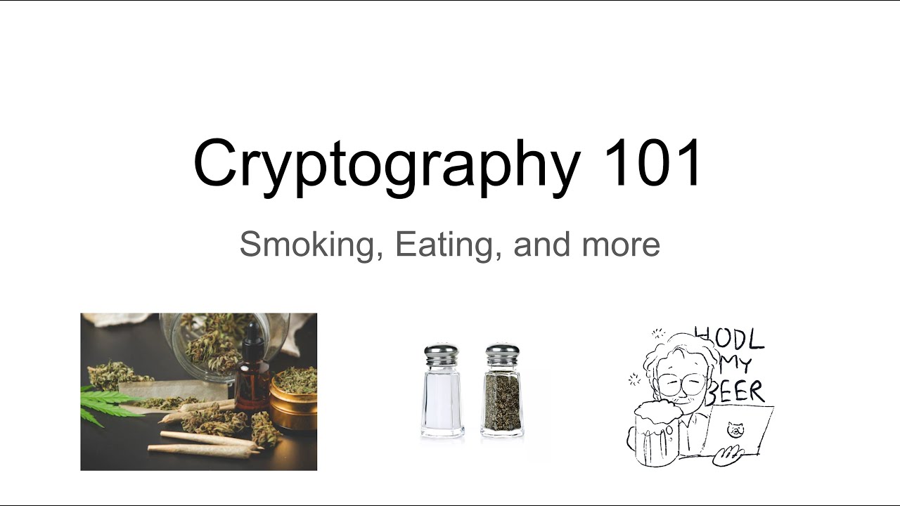 Cryptography 101 - การเข้ารหัสฉบับภาษาชาวบ้าน - YouTube