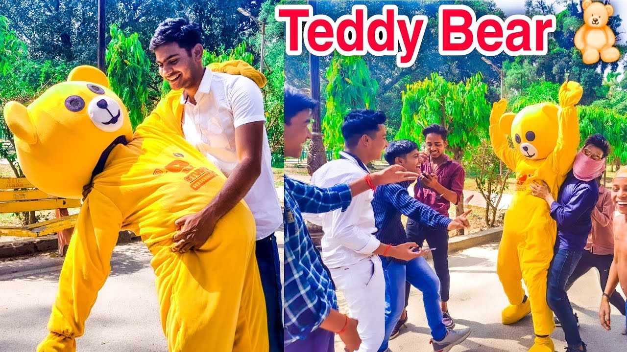 Aaj Teddy Ke Saath Kiya Vlog 🤣 || Teddy Reaction Video || Teddy Bear ...