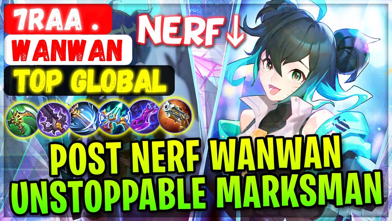 Post Nerf Wanwan Unstoppable M-World Marksman [ Top 4 Global Wanwan ...