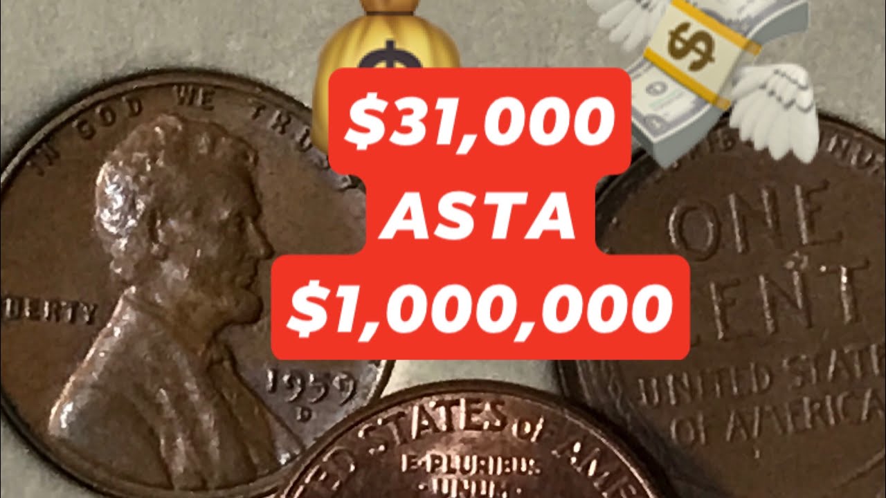 El penny valioso de 1959 vale $31,000 - YouTube
