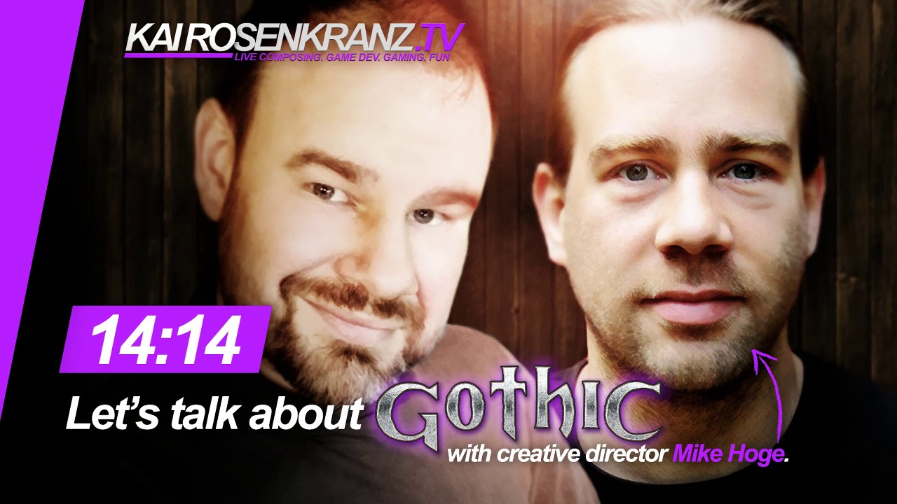 Gothic creator Mike Hoge: Devchat & Gothic 1 Letsplay - YouTube