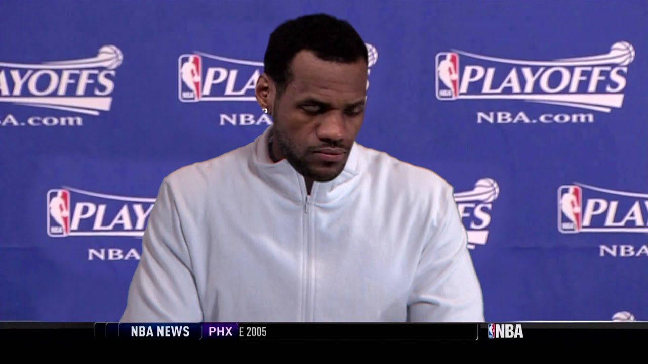 Cry baby Lebron James announces switch to New York Knicks - YouTube