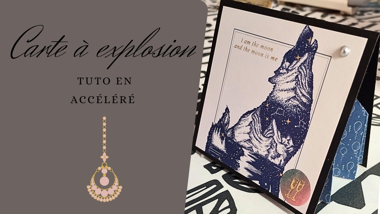 Tuto carte à explosion - YouTube