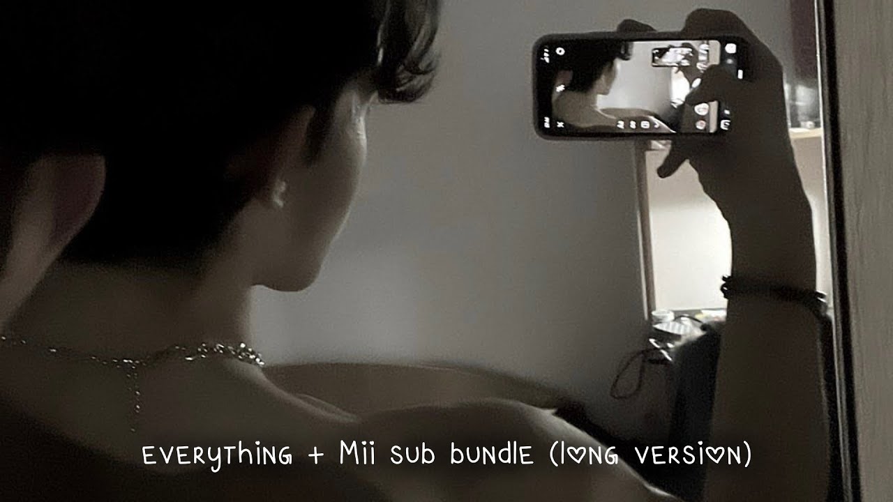 Everything Subliminal + Mii Sub Bundle (long vrs) - YouTube