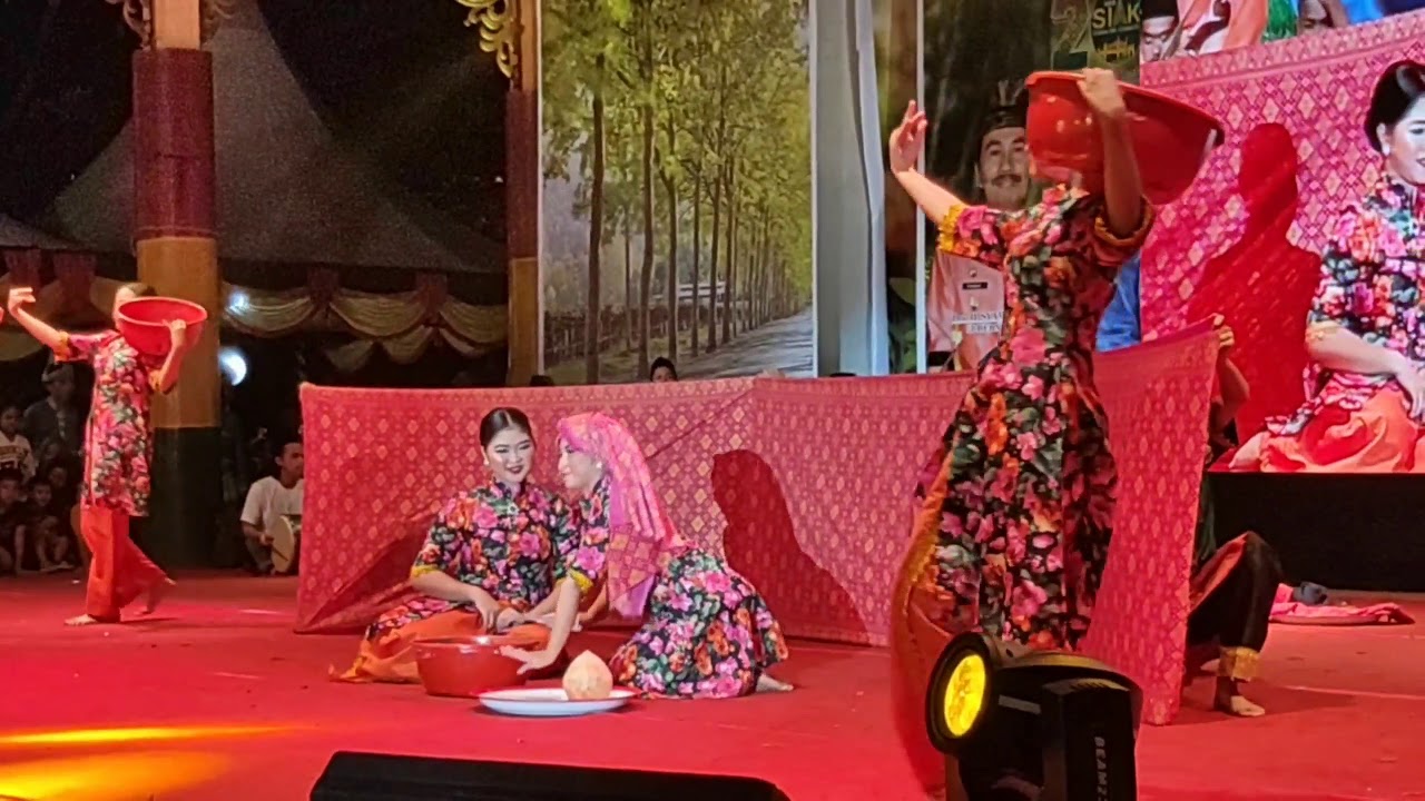 "Basuh Lantai" karya Sanggar Megad Syah Alam Lingga - YouTube