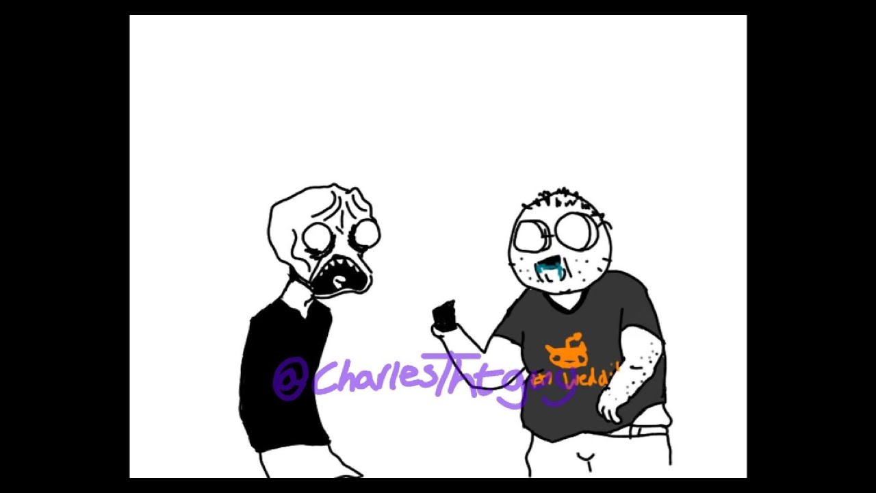 average irl redditor (animated short) DISCLAIMER: ketchup & stomach ...