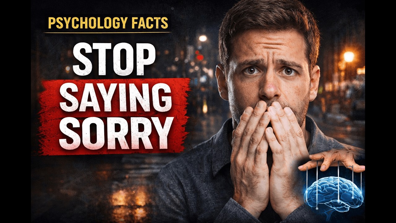 Why You Say Sorry Without Thinking ll Psychology Facts - YouTube