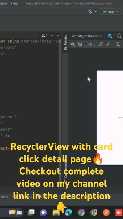 RecyclerView with detail page 🔥in Android using Kotlin (Part 2) | #android #recyclerview #kotlin ...