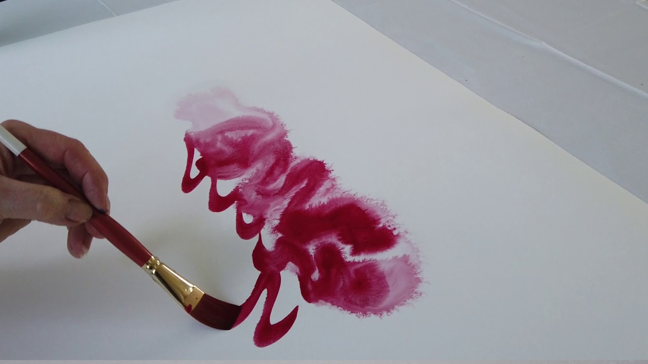 Heinz Jordan Oasis Synthetic/Natural Kolinsky Sable Blend Paint Brush ...