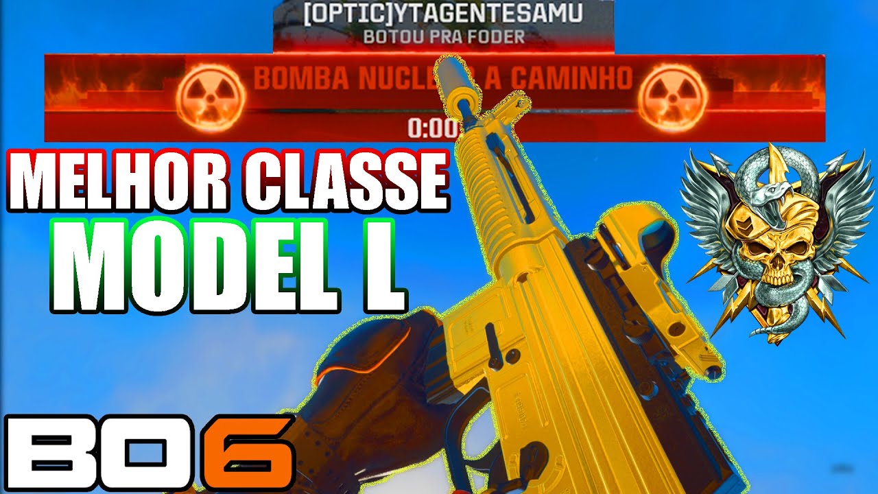 Melhor Classe MODEL-L + NUKE Gameplay CoD BO6 ! (Call of Duty Black Ops ...