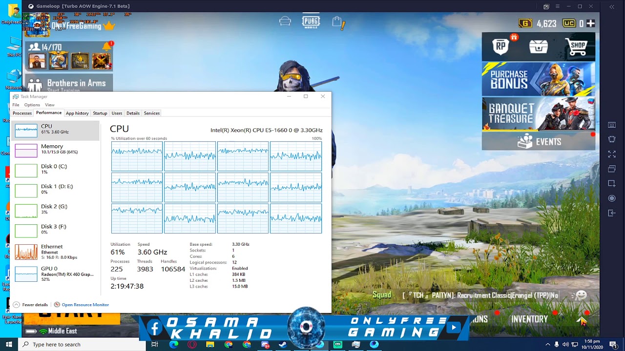 PUBG MOBILE HD GAME LOOP BETA 7.1 90FPS ALL SITTINGS EXPLAINS WITH ...