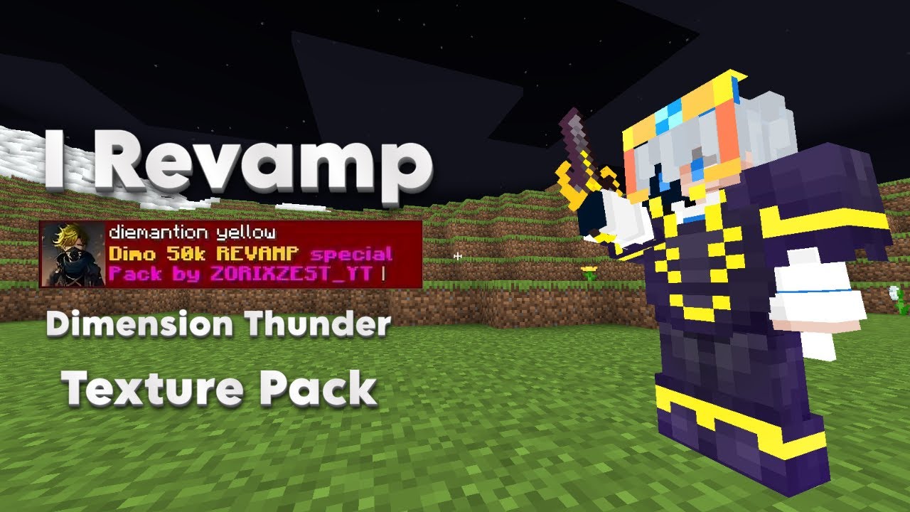 I Revamp @DimensionThunder Texture Pack!!! - YouTube