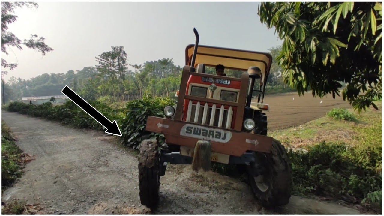 Swaraj 855 FE with Rotavator | Tractor video 2024 - YouTube