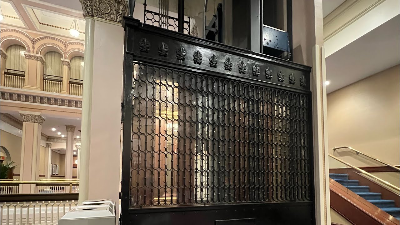 Awesome Westinghouse Hydraulic Glass Elevator - St. Louis Union Station ...