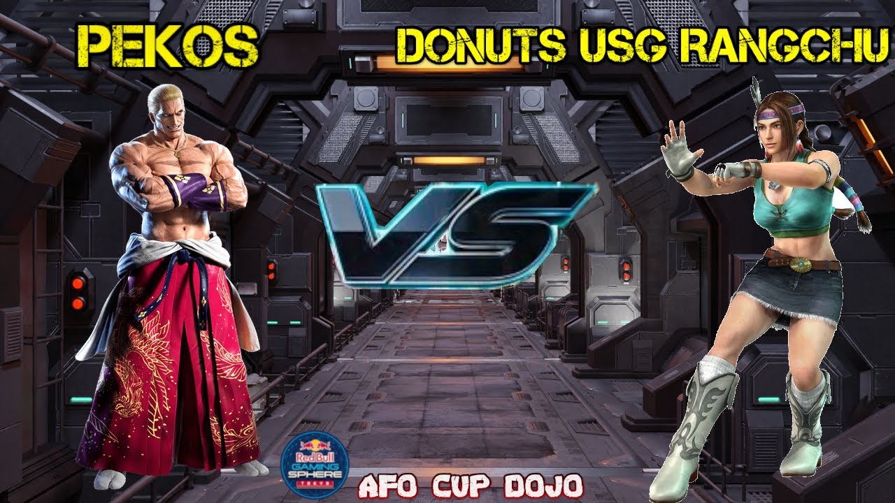 AFO Cup Japan Tekken Dojo Donuts USG Rangchu (Julia) vs Pekos (Geese ...