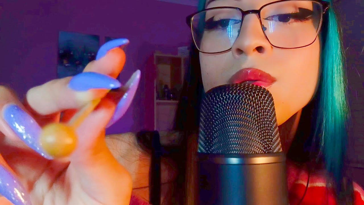 ASMR 𝗛𝗘𝗔𝗩𝗬 Mouth & Visual Triggers(tongue flutter, sticky mouth sounds ...