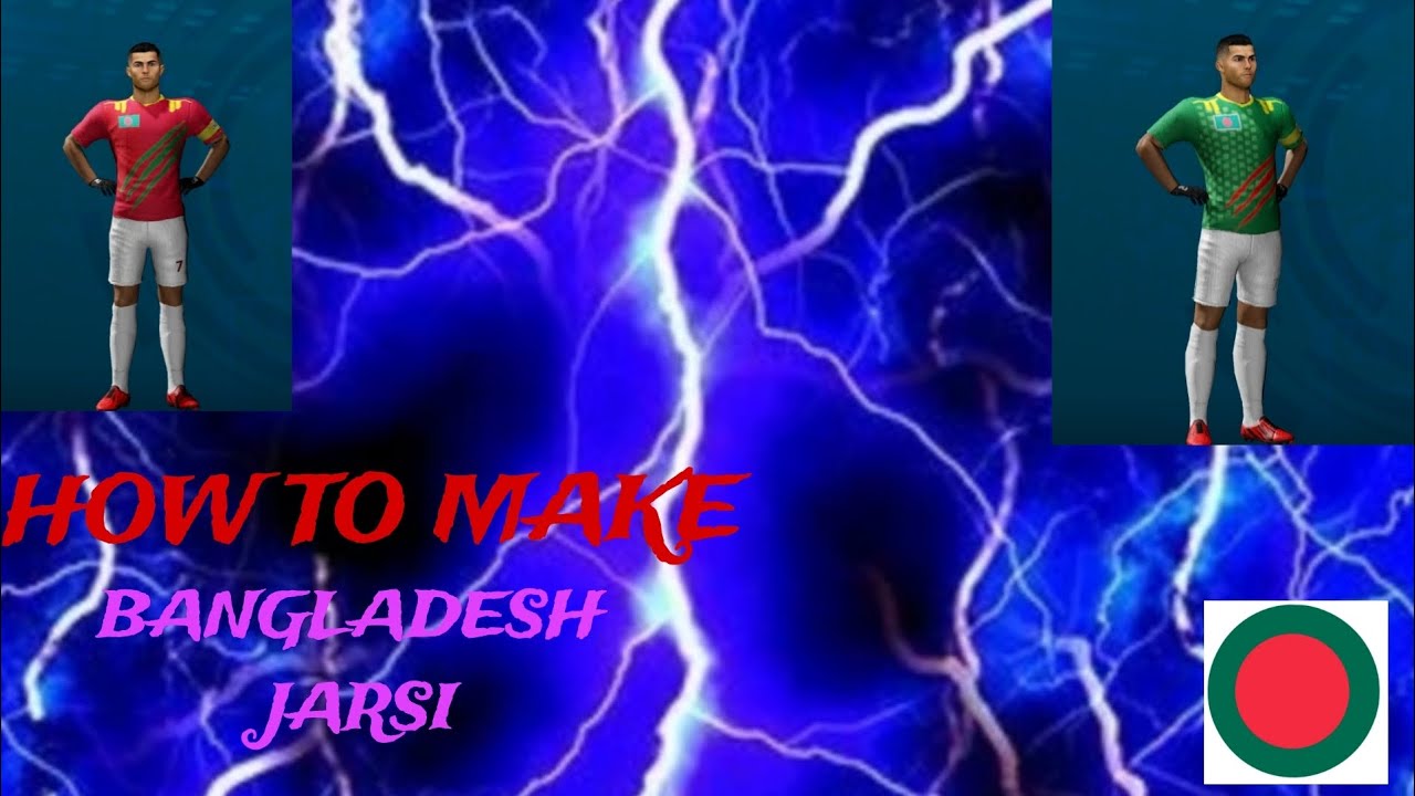 HOW TO MAKE BANGLADESH JARSI AND LOGO - YouTube
