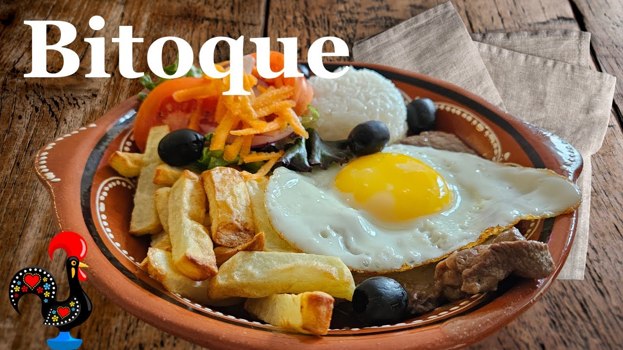 A DELICIOUS Portuguese Classic: Steak With Fried Egg And Butter Pan ...