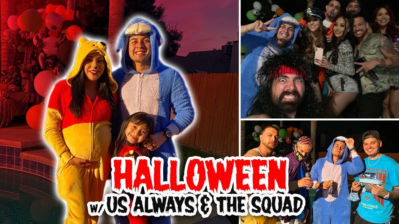 HALLOWEEN WITH THE SQUAD **EPIC** - YouTube