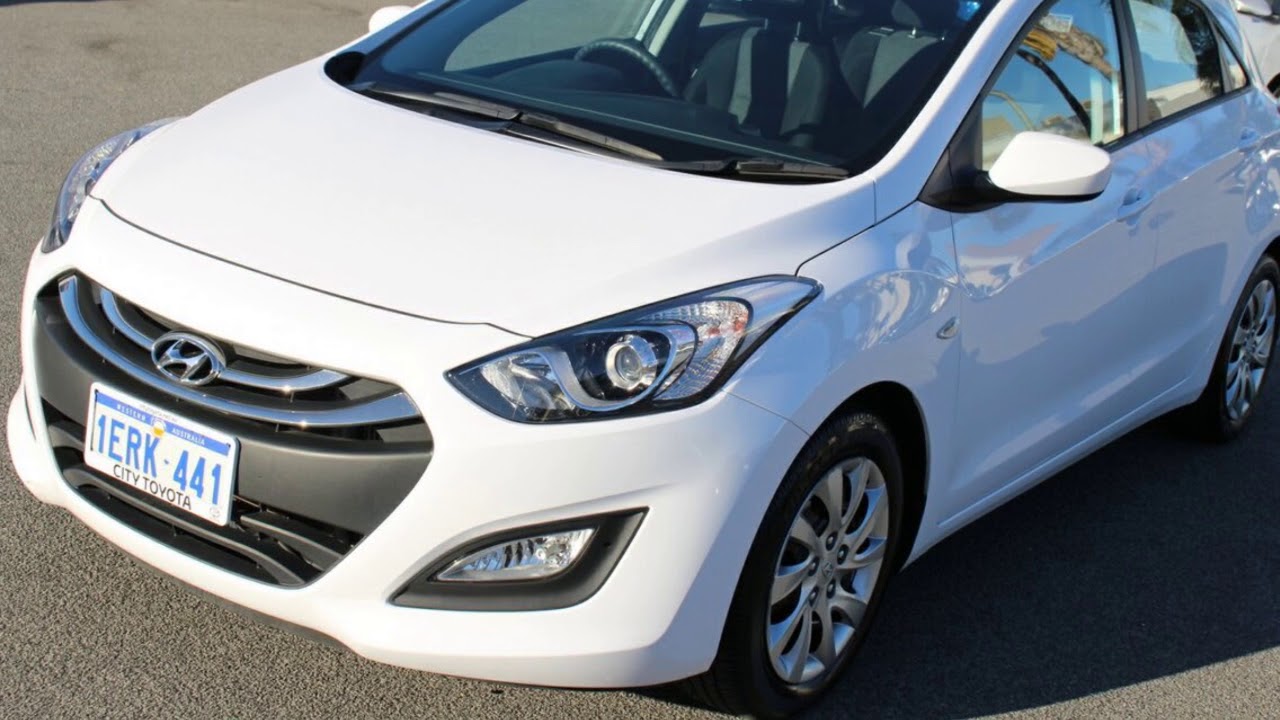 2015 Hyundai i30 GD Active Tourer Creamy White 6 Speed Sports Automatic ...