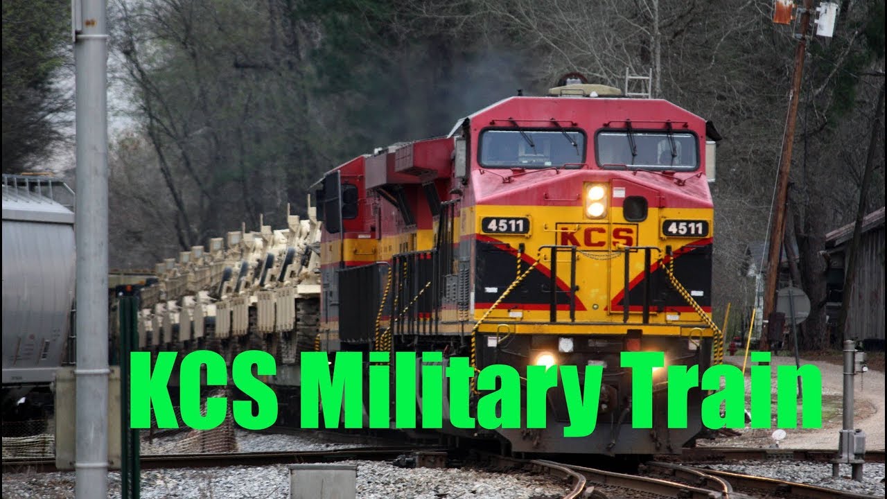 KCS Military Train - YouTube