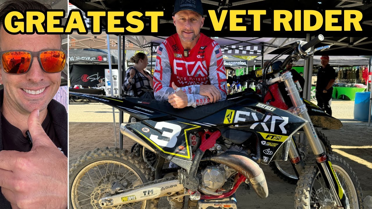 Is Mike Brown the Greatest Vet Motocross Racer Ever? - YouTube