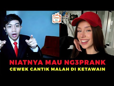 REAKSI CEWEK CANTIK KETIKA TAHU CUMA PR4NK  WARGA - OMETV. INTERNASIONAL