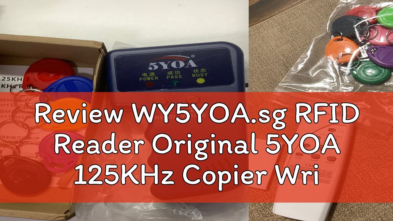 Review WY5YOA.sg RFID Reader Original 5YOA 125KHz Copier Writer ...