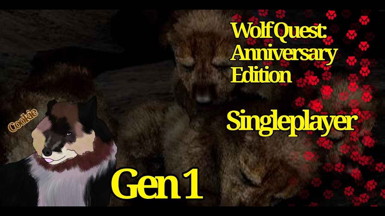 Wolf Quest AE: SAGA || 1st Gen, 1st Litter || Episode 1 - YouTube