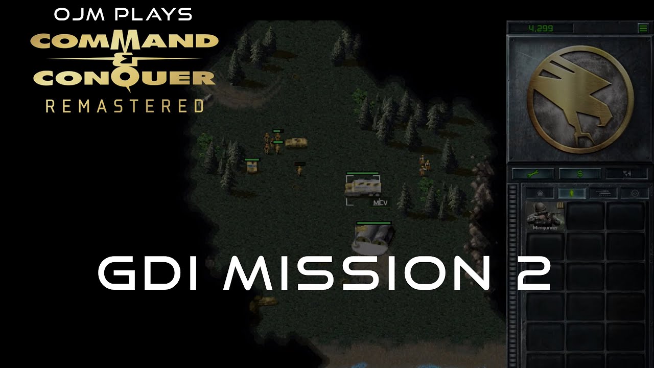 Command and Conquer Remastered: GDI Campaign Mission 2 - YouTube
