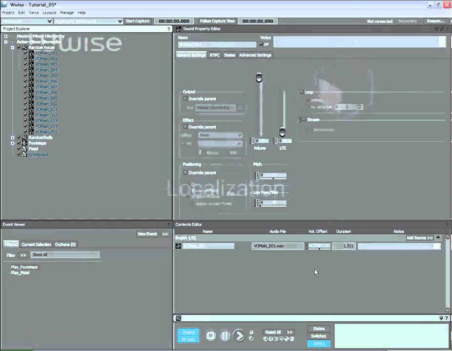 Wwise Tutorial 05 - Managing Voices and Language Localizations - YouTube