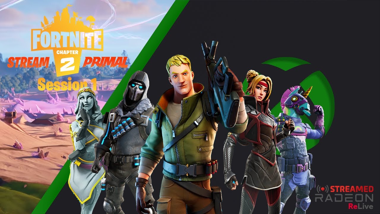 Fortnite / Primal Royale / Chapter 2 Season 6 / Session 1 - YouTube