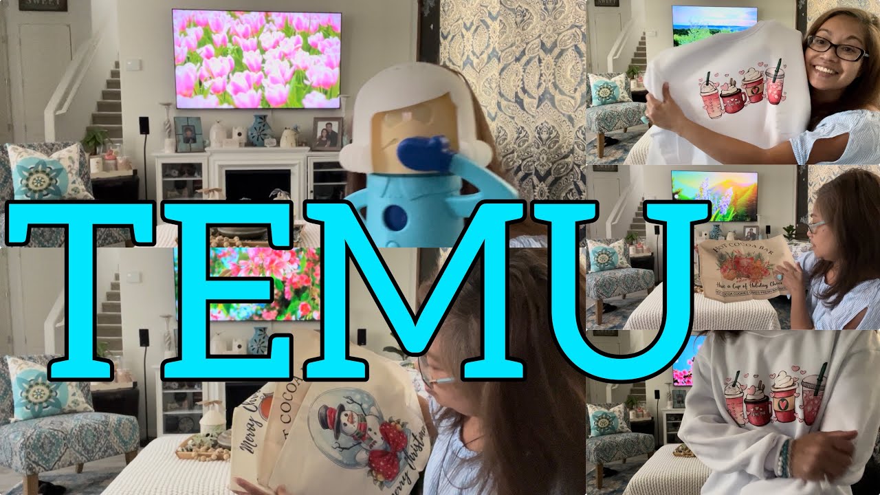 Another TEMU HAUL | Christmas stuff | Kitchen Gadgets | Sweatshirt | Is ...