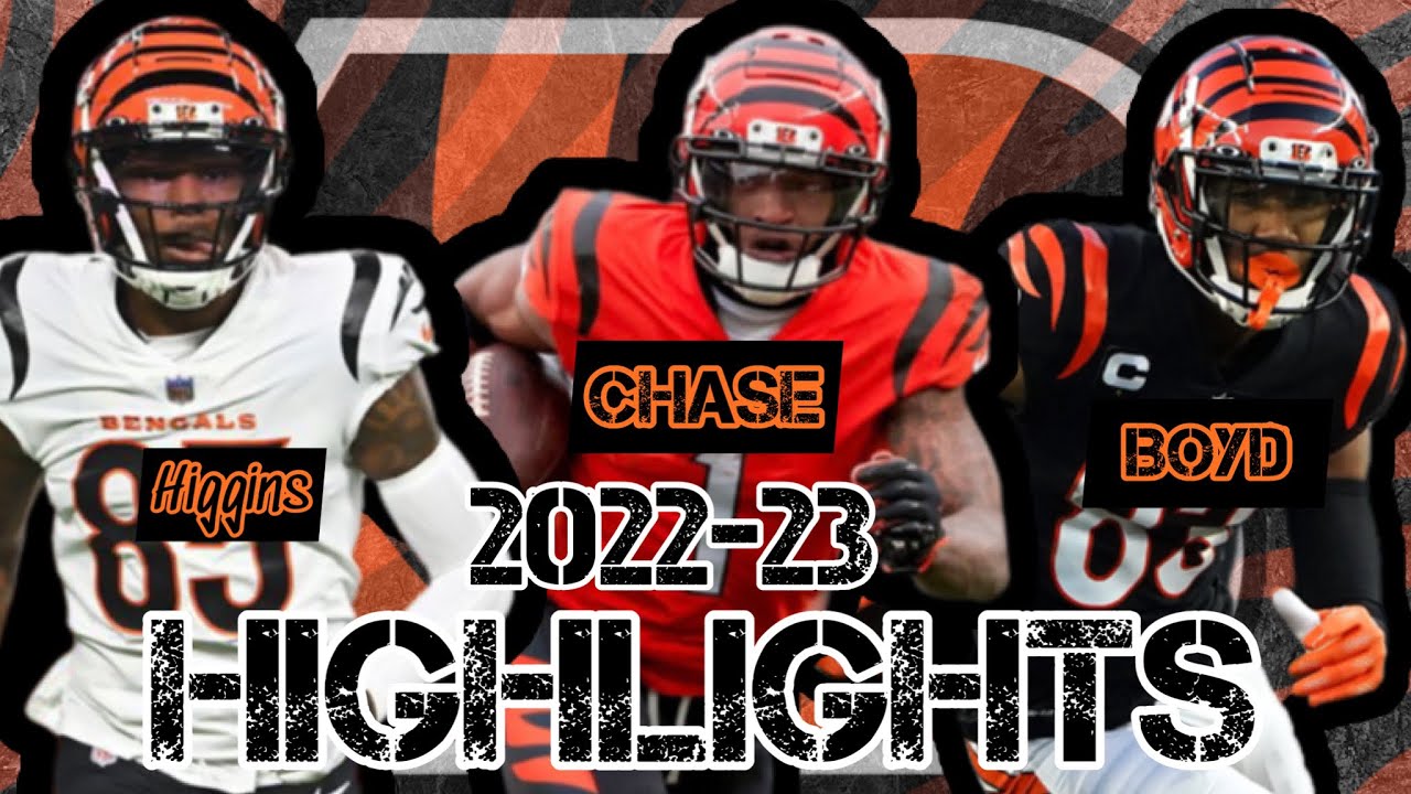 Tee Higgins, Ja’Marr Chase, Tyler Boyd Highlights | Cincinnati Bengals ...