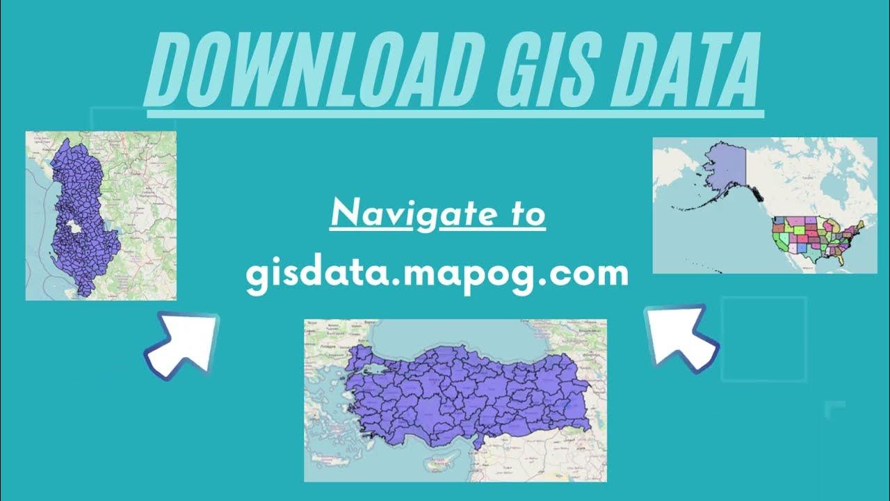 How to Download GIS DATA - MAPOG Tutorial - YouTube